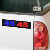 86 45 BUMPER STICKER | Zazzle