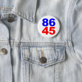 86 45 PINBACK BUTTON | Zazzle
