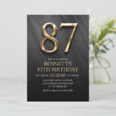 87th Birthday Invitation | Zazzle
