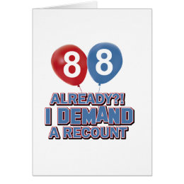 88th Birthday Cards - Greeting & Photo Cards | Zazzle