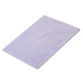 8.5" x 11" Purple Marble Black Lined Wide Ruled Notepad | Zazzle