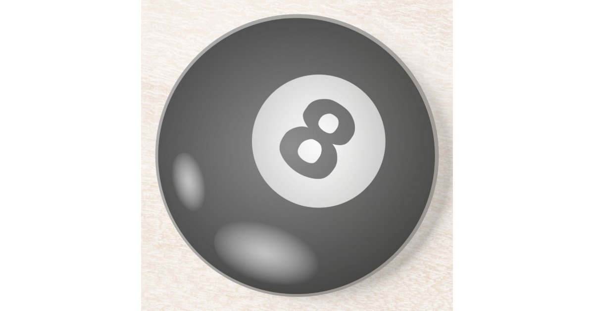 8 Ball Coasters | Zazzle
