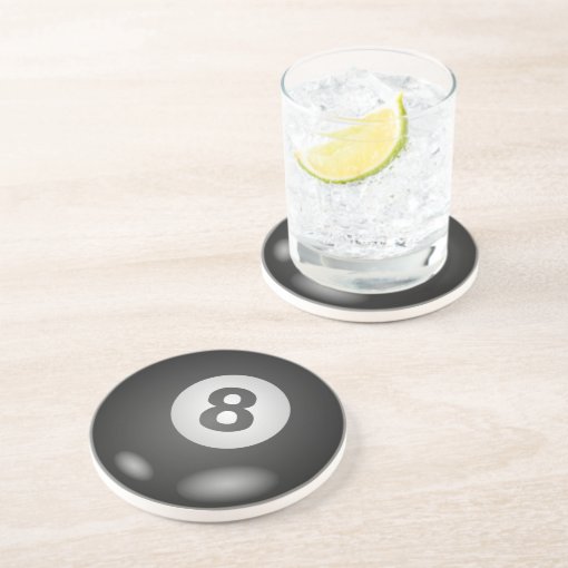8 Ball Coasters | Zazzle