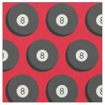 Green Pool Ball Billiards Pattern Large Repeat Fabric | Zazzle