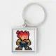 8-Bit Akuma Keychain | Zazzle