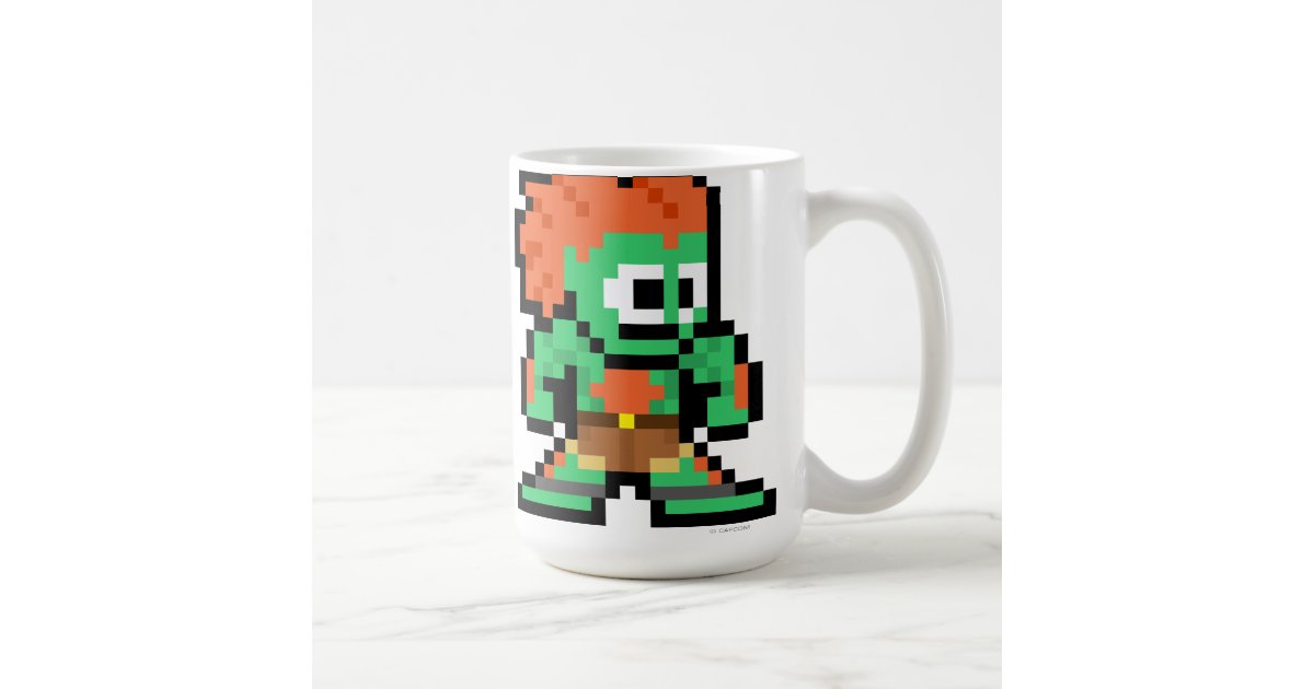 8-Bit Blanka Coffee Mug | Zazzle