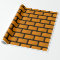 8 Bit Brick Wall Wrapping Paper | Zazzle