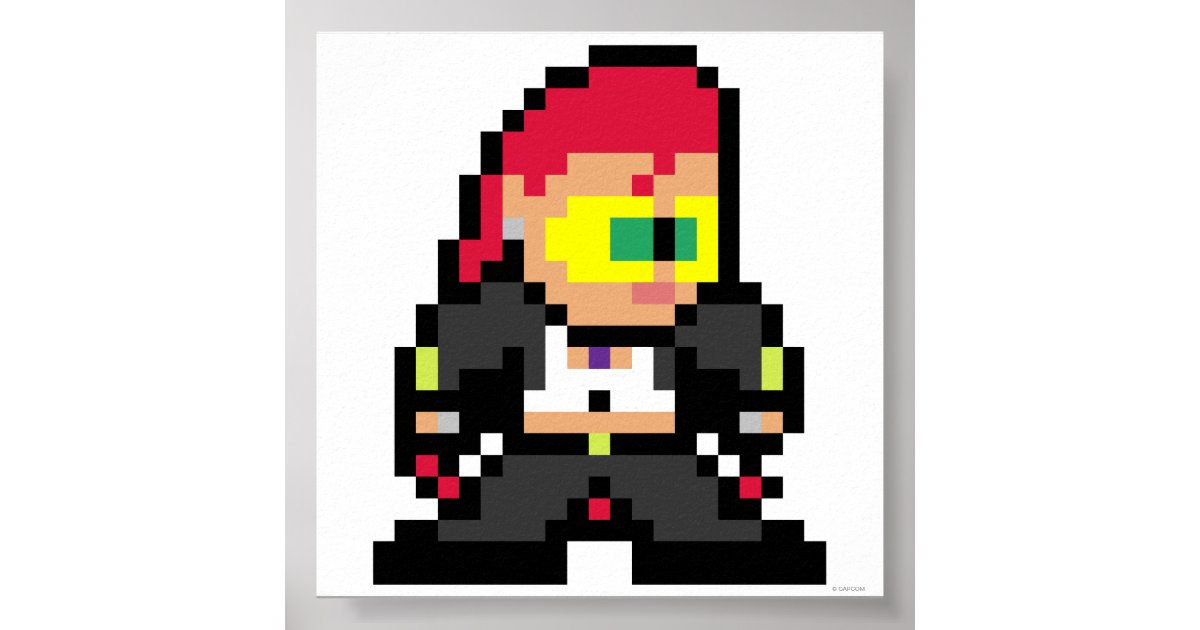 8-Bit C. Viper Poster | Zazzle