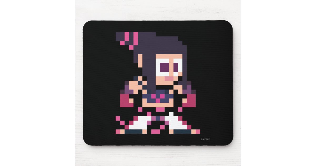 8-Bit Juri Mouse Pad | Zazzle
