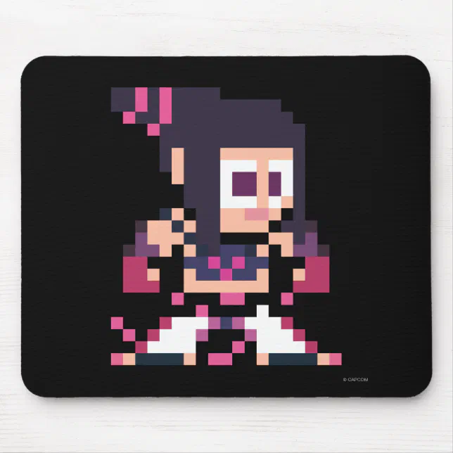 8-Bit Juri Mouse Pad | Zazzle