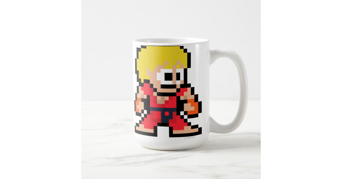 8-Bit Ken Coffee Mug | Zazzle