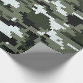 8 Bit Pixel Digital Urban Camouflage / Camo Wrapping Paper | Zazzle
