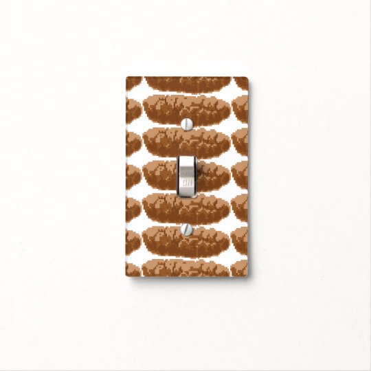 8 Bit Pixel Poop Light Switch Cover | Zazzle.com