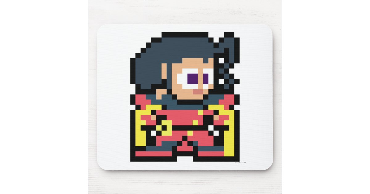 8-Bit Rose Mouse Pad | Zazzle