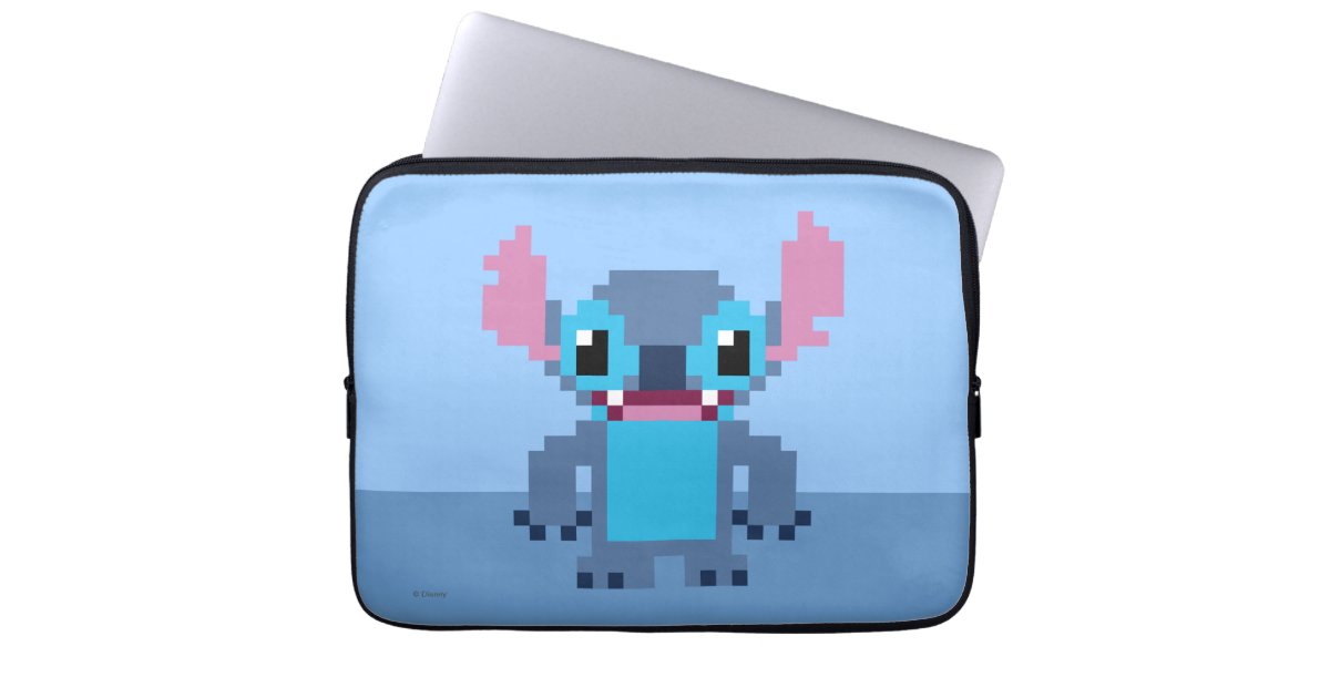 8-Bit Stitch Laptop Sleeve | Zazzle