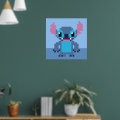 8-Bit Stitch Poster | Zazzle
