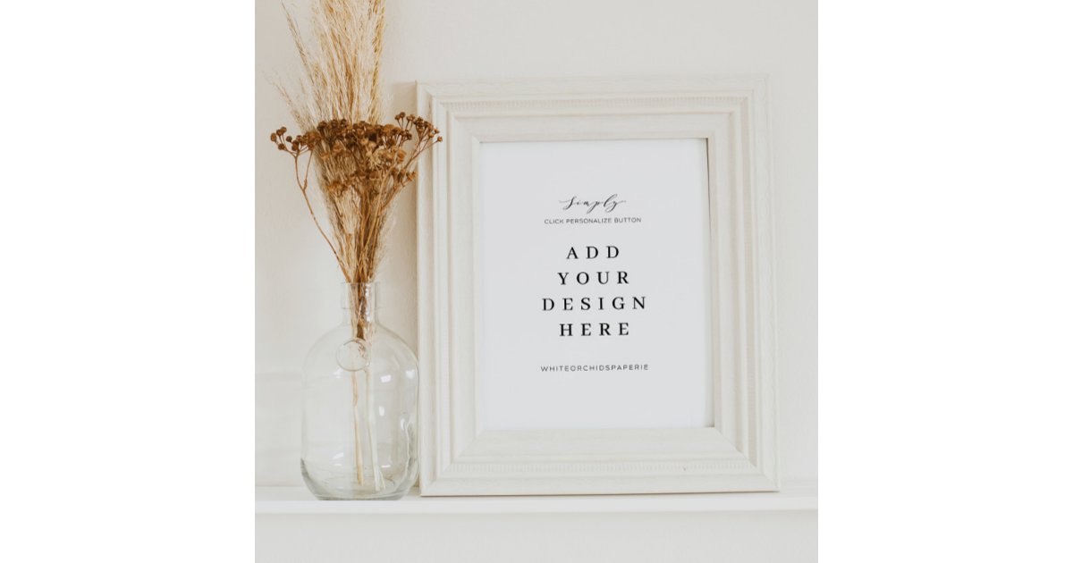 8"x10" Custom Signage Printing Poster | Zazzle