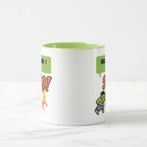 8Bit Hulk Attack - Hulk Smash! Mug | Zazzle