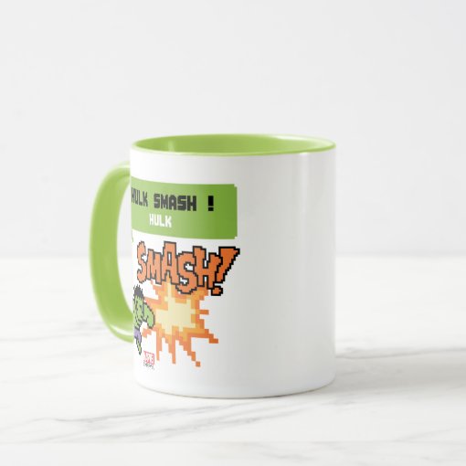 8Bit Hulk Attack - Hulk Smash! Mug | Zazzle