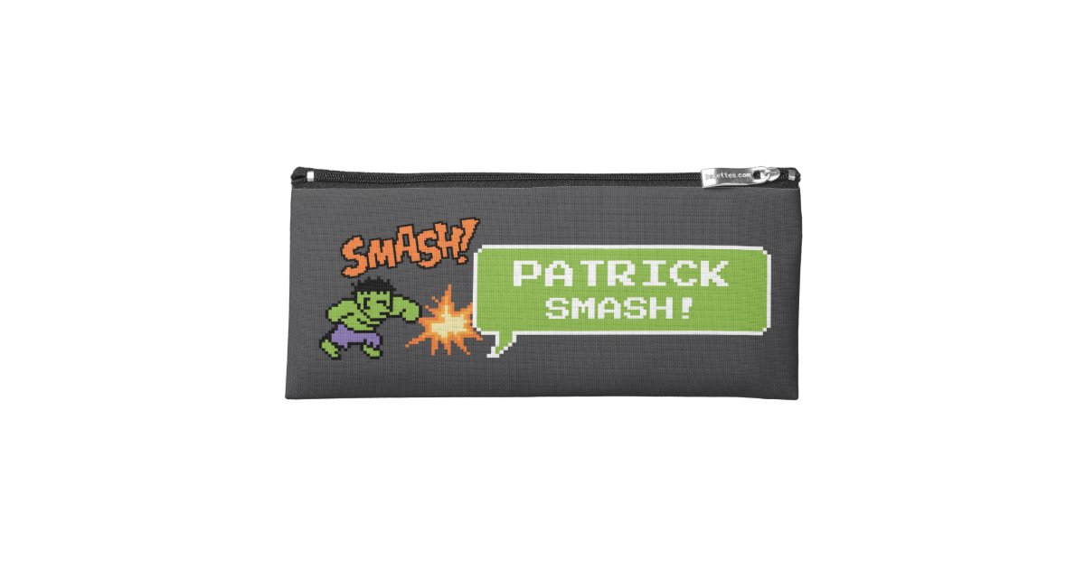 8Bit Hulk Attack - Hulk Smash! Pencil Case | Zazzle