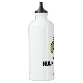 8Bit Hulk - Hulk Smash! Aluminum Water Bottle | Zazzle