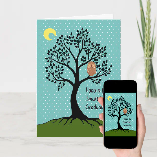 8th Grade Graduation Card for Smart Girl | Zazzle