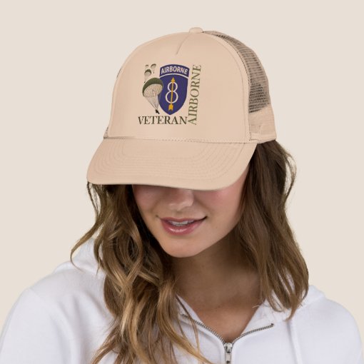 8th Infantry Division Airborne Trucker Hat | Zazzle