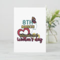 8th March International Women's Day Invitation | Zazzle