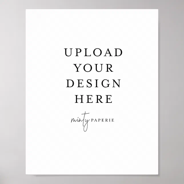 8x10 Poster - Portrait | Zazzle