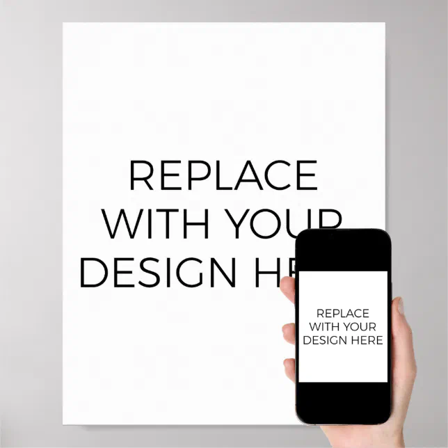 8x10" Sign/Poster Printing (Vertical) Poster | Zazzle