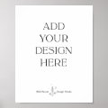 8x10" Sign Printing | Upload Your Design to Print | Zazzle