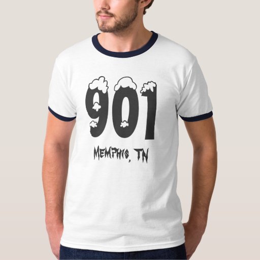 901, Memphis, TN T-Shirt | Zazzle
