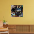 90's Hip Hop Blue-Oooh Baby Baby-Bar Sign | Zazzle