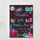 90's Invitation, Photo Back to the 90's, Invitation | Zazzle