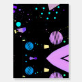90s Modern Retro Neon 30th Birthday Welcome Sign | Zazzle
