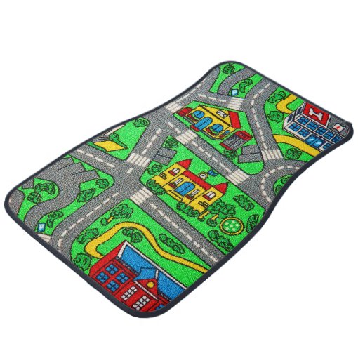 90s nostalgia, Track carpet Car Road nostalgia Car Floor Mat | Zazzle