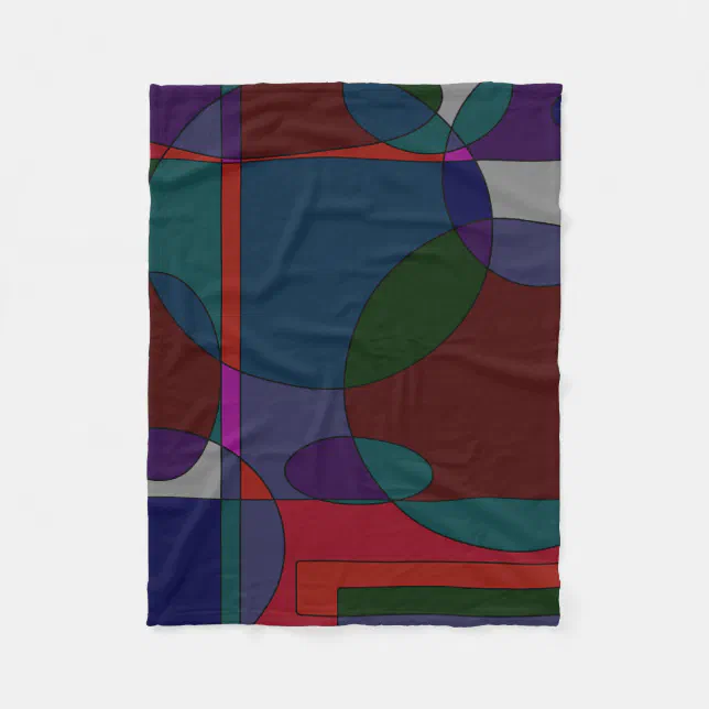 90s Paint Designs Fleece Blanket | Zazzle
