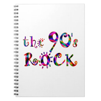 90s Rock Notebooks