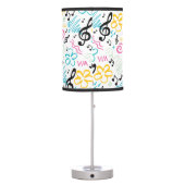 90s Style Treble Clef / Music Notes Table Lamp | Zazzle