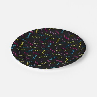 90's Throw Back Birthday Party Plates | Zazzle