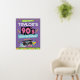 90s Welcome Sign, 90s Party Theme Welcome Sign | Zazzle