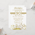 90th - 99th Birthday Party Invitations | Zazzle