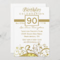 90th - 99th Birthday Party Invitations | Zazzle
