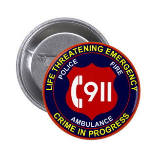 911 Buttons & Pins | Zazzle