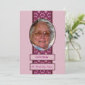 91st Birthday Party Invitation Picture and Name | Zazzle