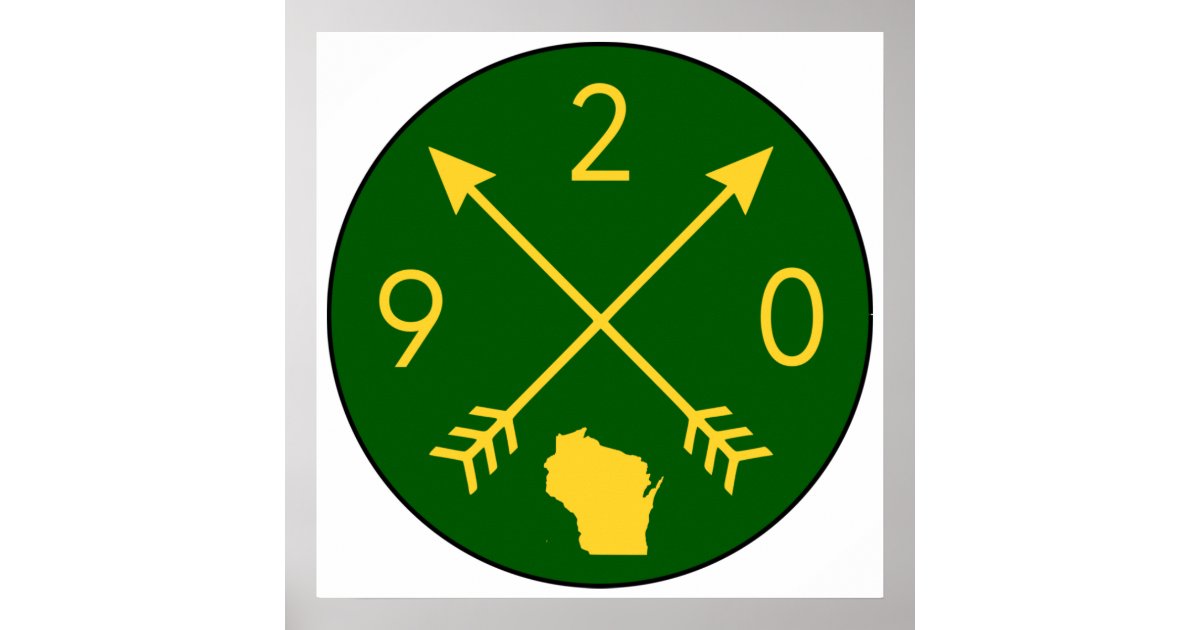 920 Area Code Art Poster Zazzle 920-area-code-art-poster-zazzle