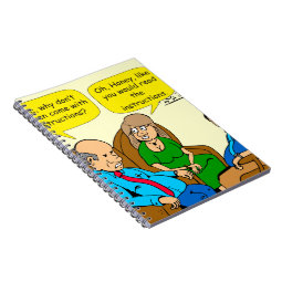 923 read the instructions couples cartoon notebook | Zazzle