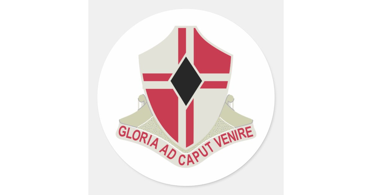 92nd Army Engineer Battalion Military Patch Classic Round Sticker | Zazzle