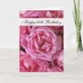95th Birthday Card - Roses for 95 Year | Zazzle