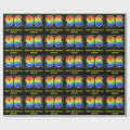 96th Birthday: Colorful Music Symbols, Rainbow 96 Wrapping Paper | Zazzle